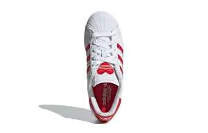 Adidas Superstar J Fy2569 "vivid Red" Sneakers - White/red