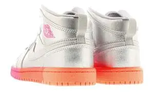 JORDAN Air 1 Mid "metallic Pink Crimson - Silver