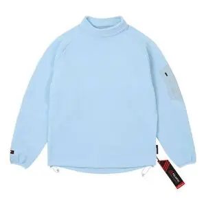 PALACE Polartec Mock Neck Pullover - Light Blue