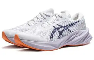 Asics Novablast 3 Athletic Sneakers - White/blue