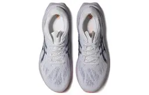 Asics Novablast 3 Athletic Sneakers - White/blue