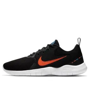 Nike Flex Experience Run 'black Total Orange' Sneakers - Black/orange