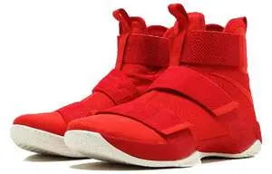 Nike Lebron Soldier 10 Sfg Lux High-top Sneakers - Red