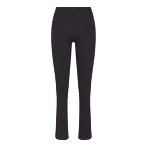 Nike X Skims Matte High-waisted V-panel Straight Leggings - Obsidian