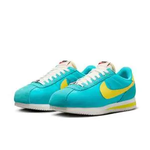 Nike Cortez Sneakers - Teal/yellow