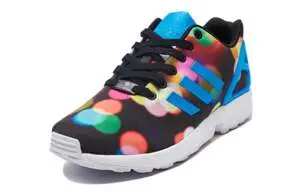 Adidas Zx Flux 'bright Lights' Sneakers - Black
