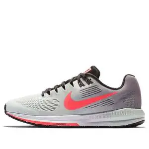 Nike Zoom Structure 21 Running Shoes - Grey/red