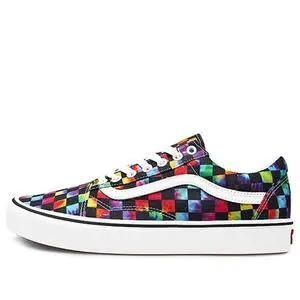 VANS Comfycush Old Skool "tie-dye Checkersneakers - Black