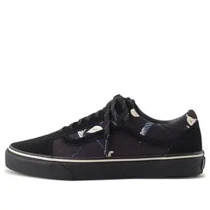 VANS J.crew X Old Skool Floral High Top Sneakers - Black