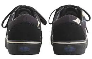 VANS J.crew X Old Skool Floral High Top Sneakers - Black