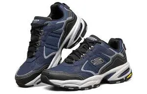Sketchers Vigor 3.0 Lace-up Sneakers - Blue/black