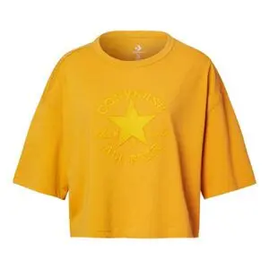 CONVERSE Chuck Taylor All Star Alphabet Loose Short Sleeve T-shirt - Yellow