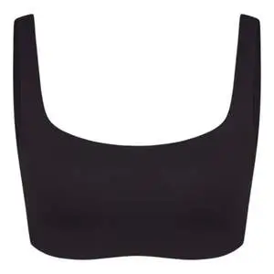 Nike Nike X SKIMS Matte Scoop Neck Bra Obsidian