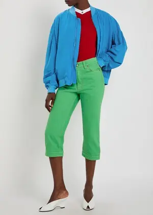 Versace Poplin Bomber Jacket