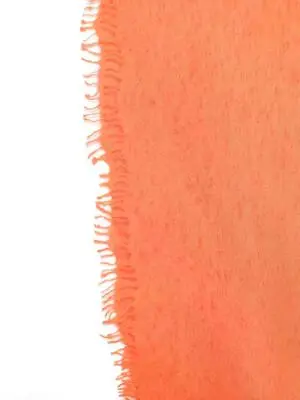 MOULETA Frayed-edge Scarf