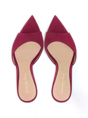 GIANVITO ROSSI Elle Suede Sandals