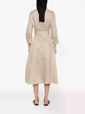 PENNYBLACK Belted Midi Shirt Dress