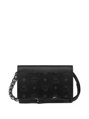 Mcm Visetos Diamond Shoulder Bag