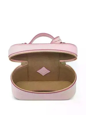 Mcm Maxi Monogram Leather Vanity Case