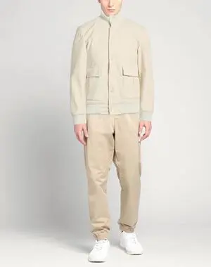 EXTE Bomber Jacket In Corduroy - Beige