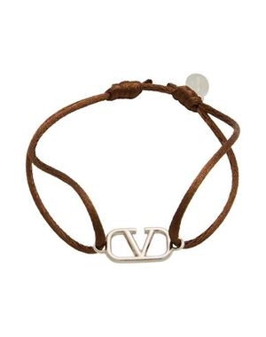Valentino Garavani Metal Logo Bracelet - Brown