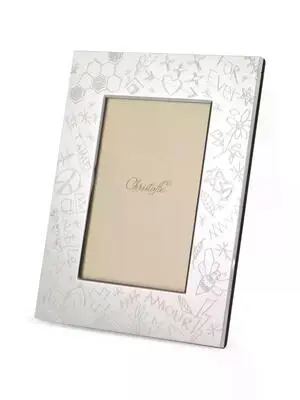 Christofle Graffiti Picture Frame - Silver