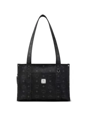 Mcm Visetos Tote Bag - Black