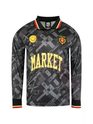 MARKET Smiley International Flags Printed T-shirt