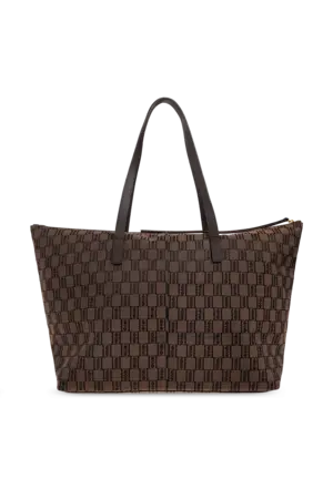 BY MALENE BIRGER Carva Canvas Monogram Tote Bag
