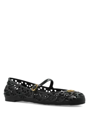 Valentino Garavani Rubber Ballerinas With Strap