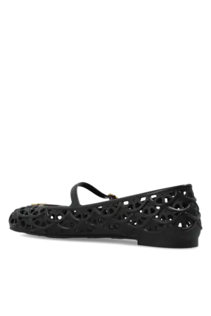 Valentino Garavani Rubber Ballerinas With Strap
