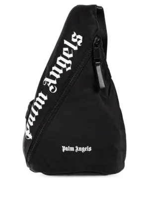 Palm Angels Logo Sling Bag - Black
