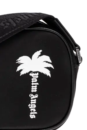 Palm Angels Cotton Logo Shoulder Bag