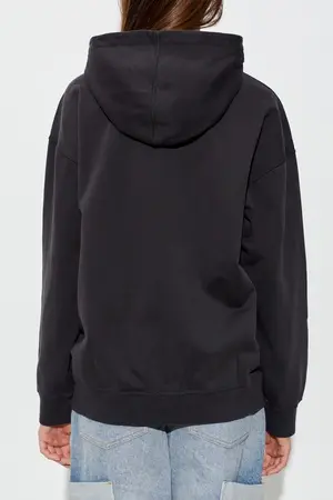 GANNI Embroidered Cotton Hoodie