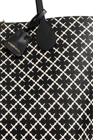 BY MALENE BIRGER Abi Bag Textured Tote - Black