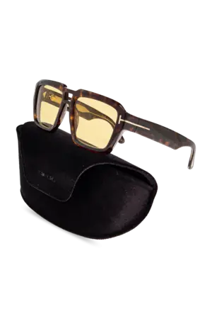 TOM FORD Rectangle Full Rim Sunglasses