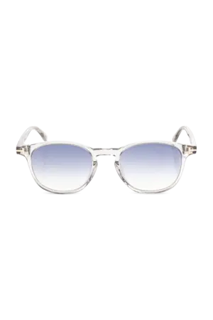 TOM FORD Rectangular Acetate Sunglasses - Grey