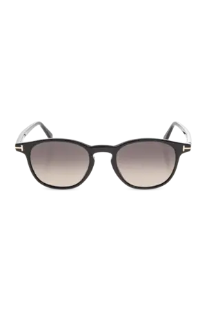 TOM FORD Round Frame Sunglasses - Black