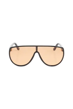 TOM FORD Acetate Visor Sunglasses - Black