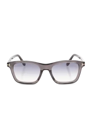 TOM FORD Rectangle Full Rim Acetate Sunglasses - Grey