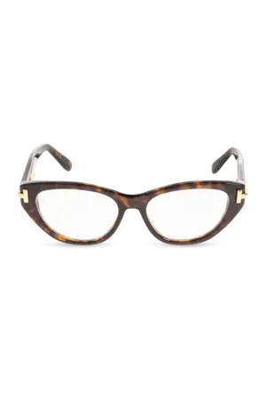 TOM FORD Cat-eye Eyeglasses - Brown