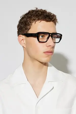 TOM FORD Rectangular Acetate Eyeglasses
