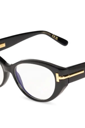 TOM FORD Cat Eye Eyeglasses - Black