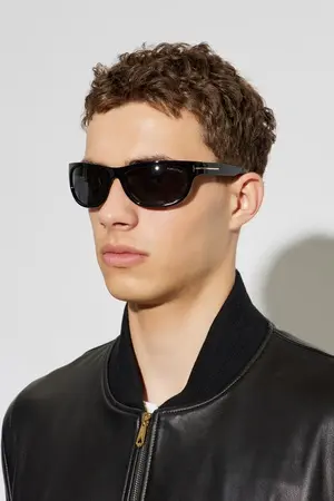 TOM FORD Rectangular Full Rim Sunglasses