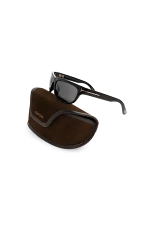 TOM FORD Rectangular Full Rim Sunglasses