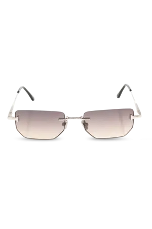 TOM FORD Rimless Geometric Sunglasses