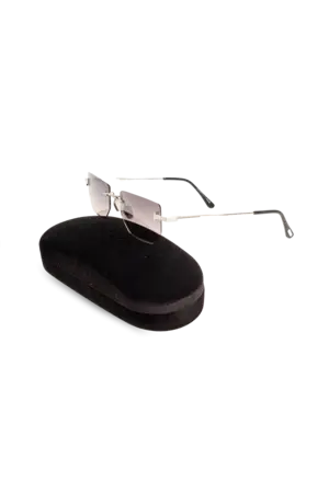 TOM FORD Rimless Geometric Sunglasses