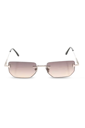 TOM FORD Rimless Geometric Sunglasses