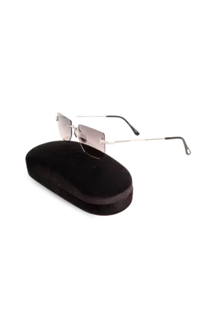 TOM FORD Rimless Geometric Sunglasses