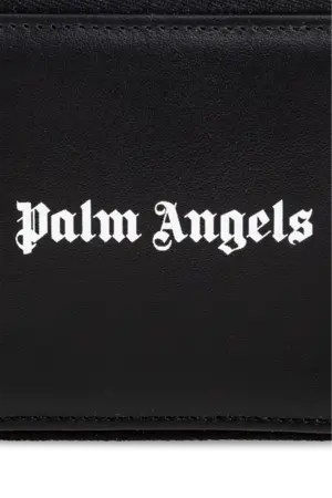 Palm Angels Leather Wallet With Logo